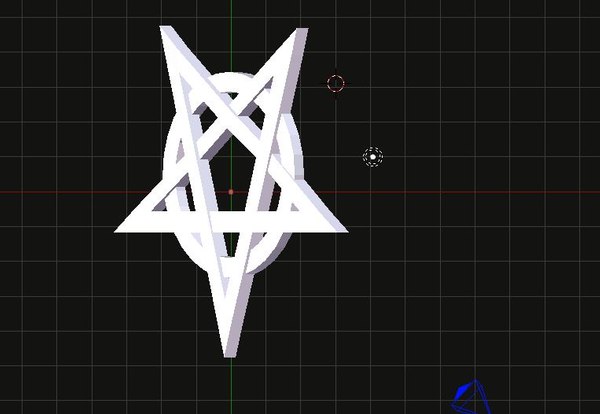 3D pentagrama model - TurboSquid 1413497