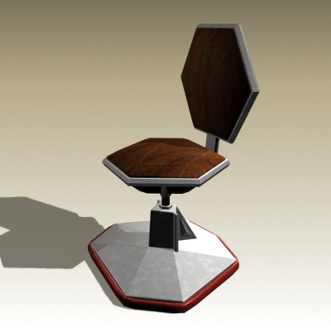 Frank Chair 1 3d Model