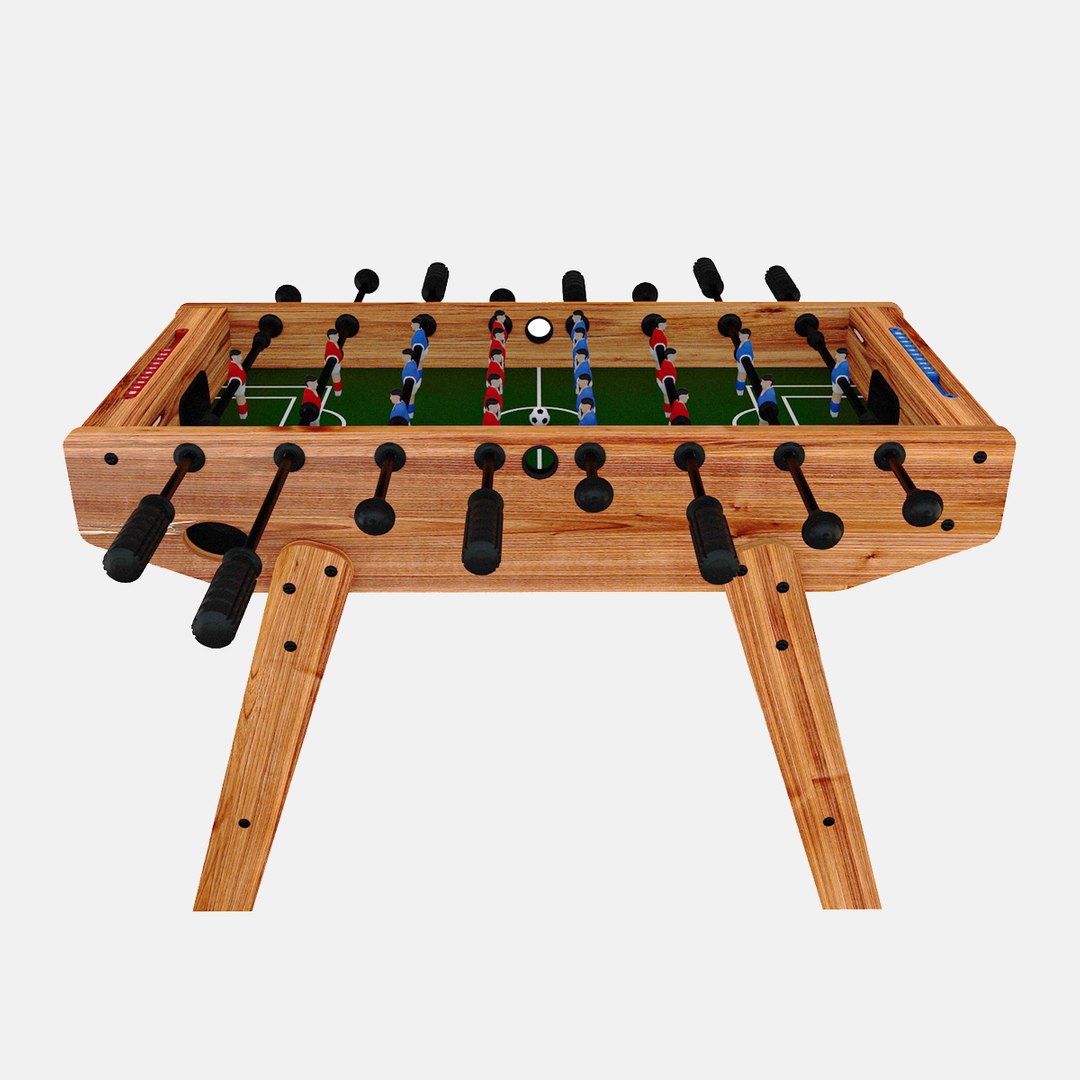 3D Model Table Football - TurboSquid 1965527