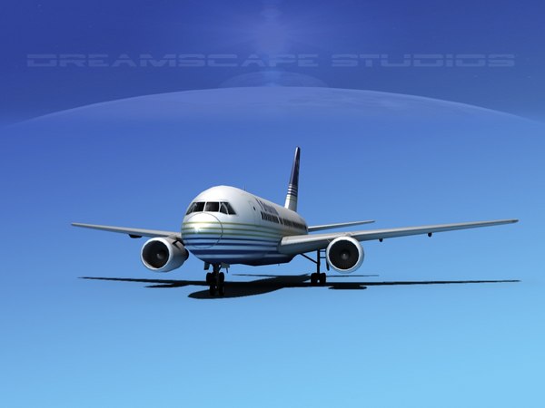 3D airline boeing 767 767-200er model - TurboSquid 1302310