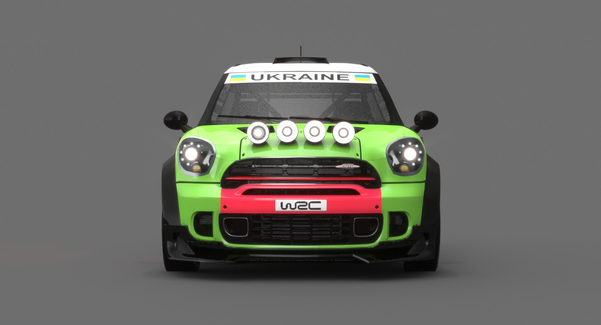 3D Low-poly Eurolamp Mini Wrc Model - TurboSquid 1215018