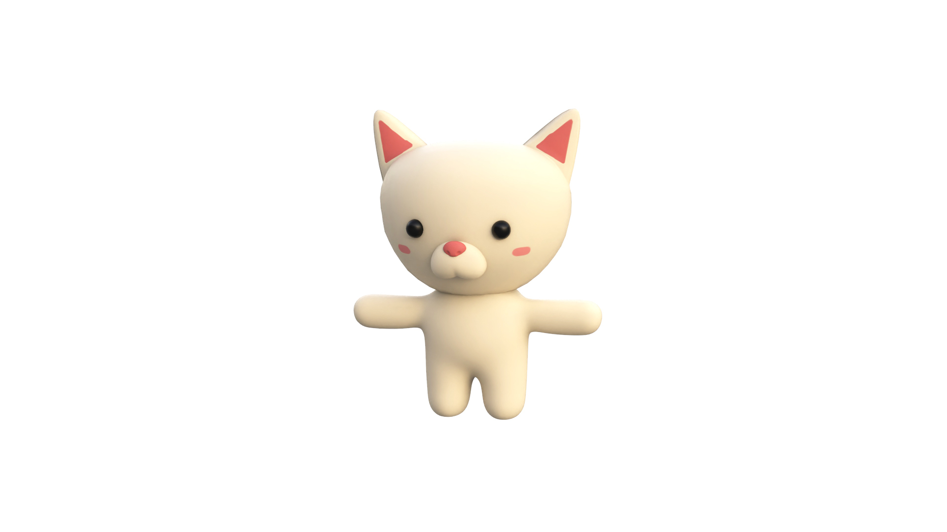 Character002 Chubby Cat 3D - TurboSquid 2341811
