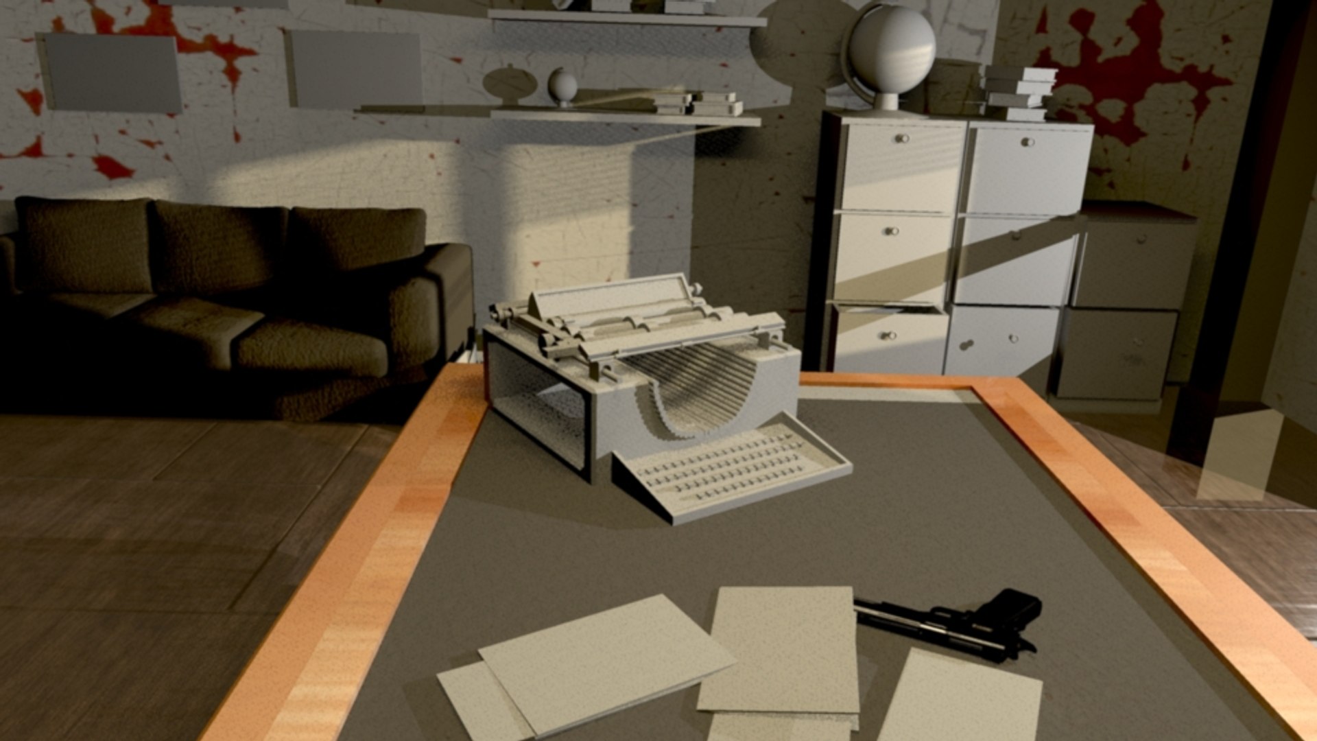 3d Detective Office