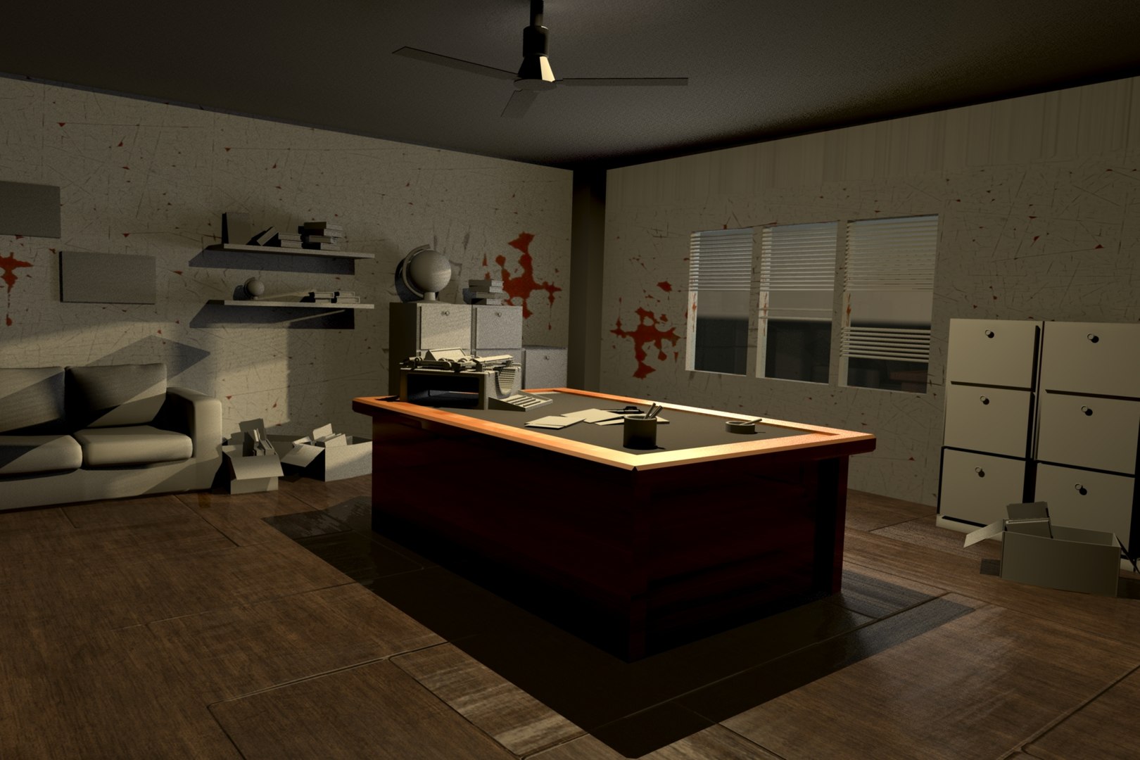 3d Detective Office