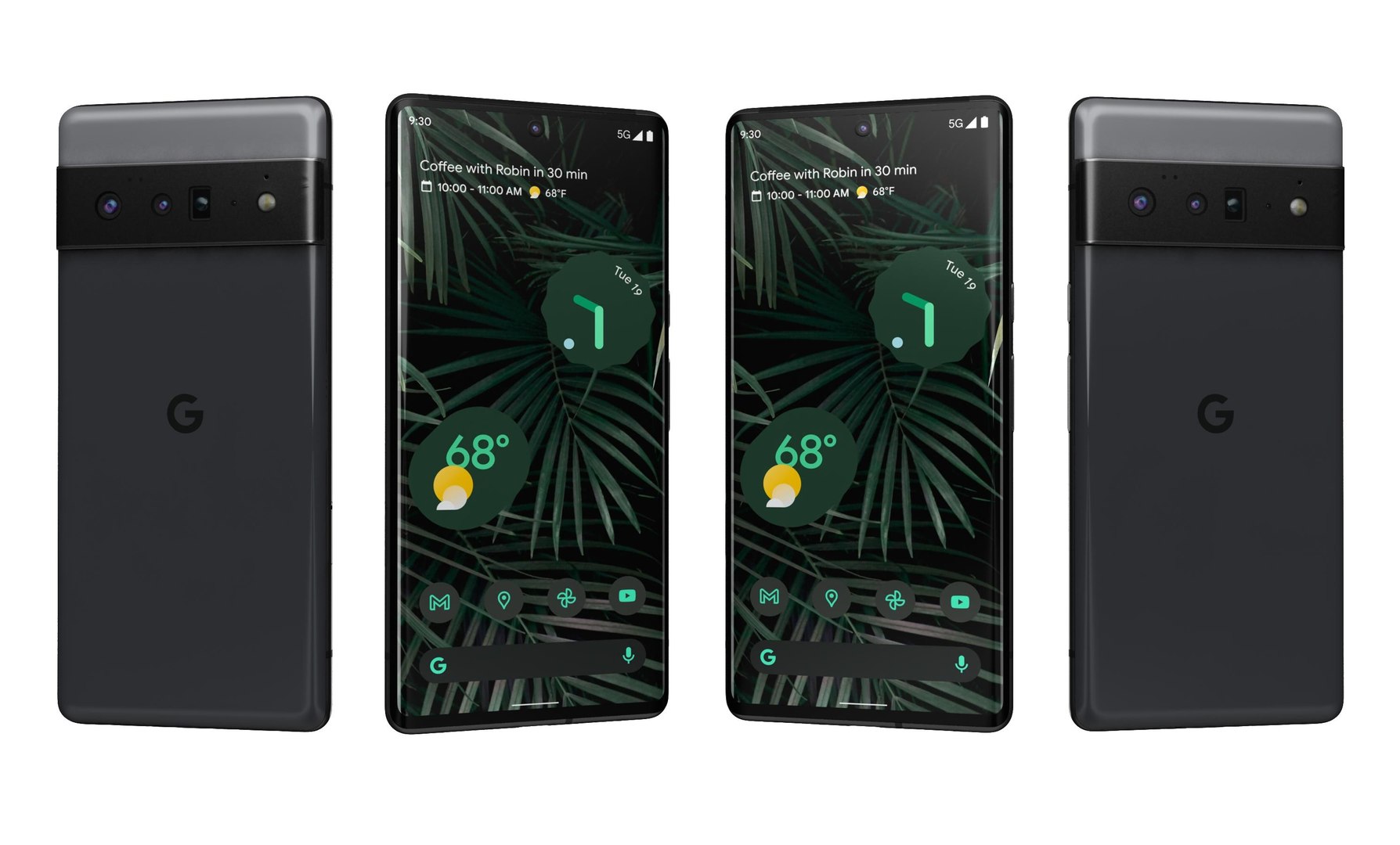 Google Pixel 6 Pro All Colors 3D model - TurboSquid 2000577