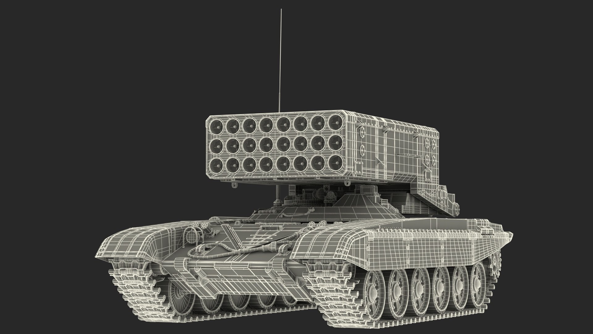 russian multiple rocket launcher 3d 3ds