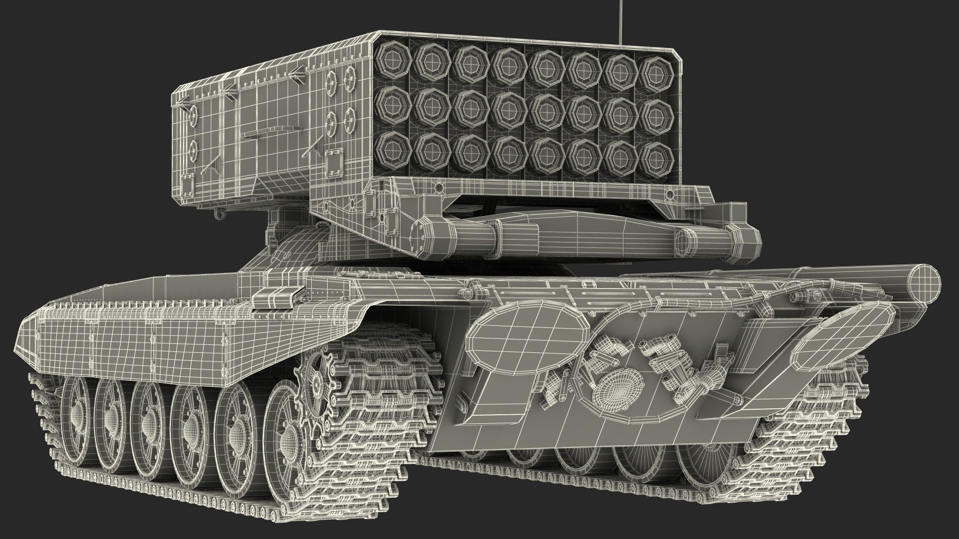 russian multiple rocket launcher 3d 3ds