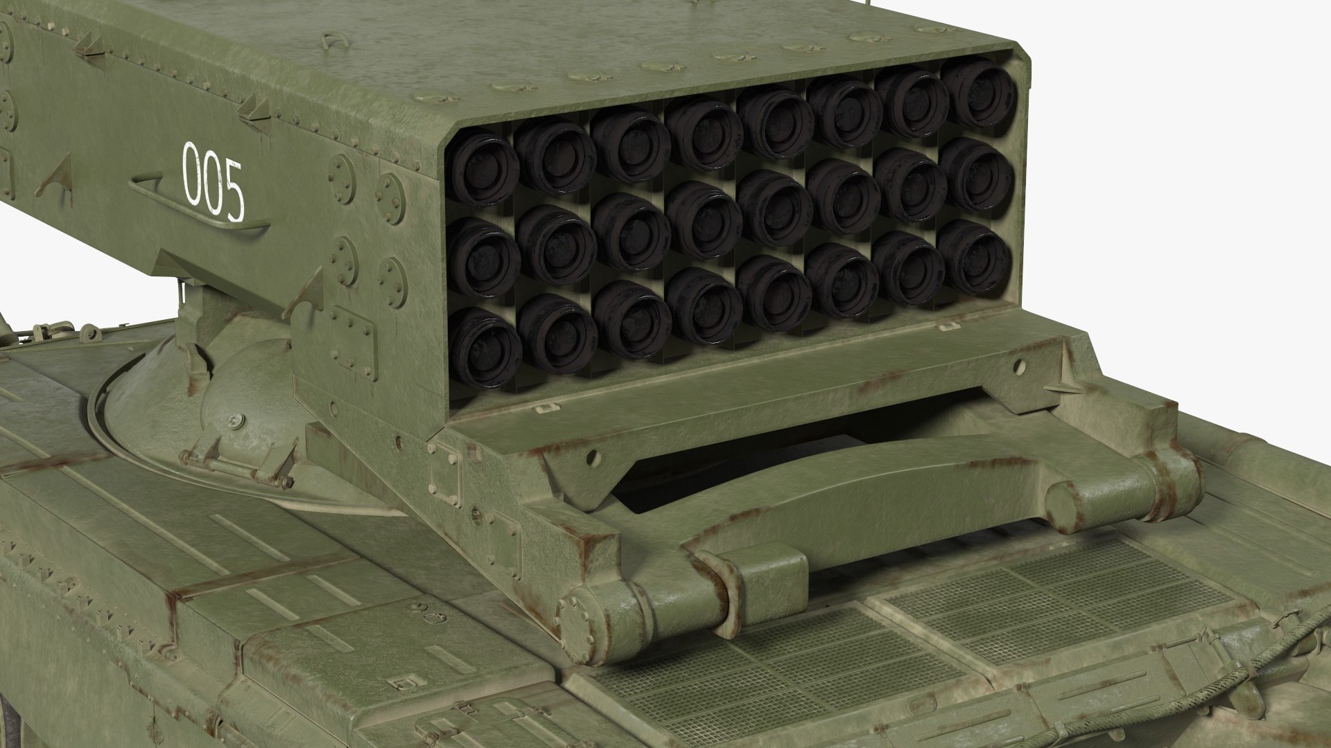 russian multiple rocket launcher 3d 3ds