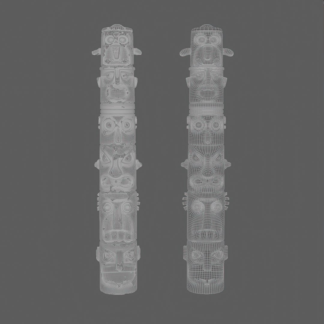 3D Totem - TurboSquid 2256898