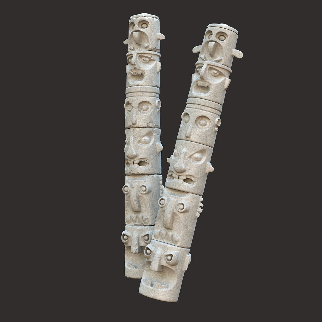 3D Totem - TurboSquid 2256898