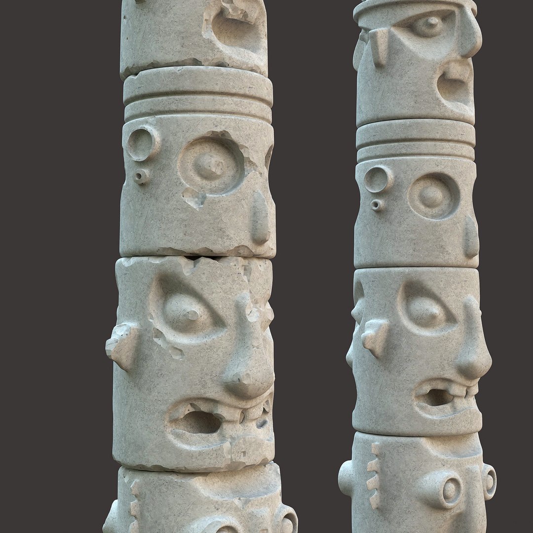 3D Totem - TurboSquid 2256898