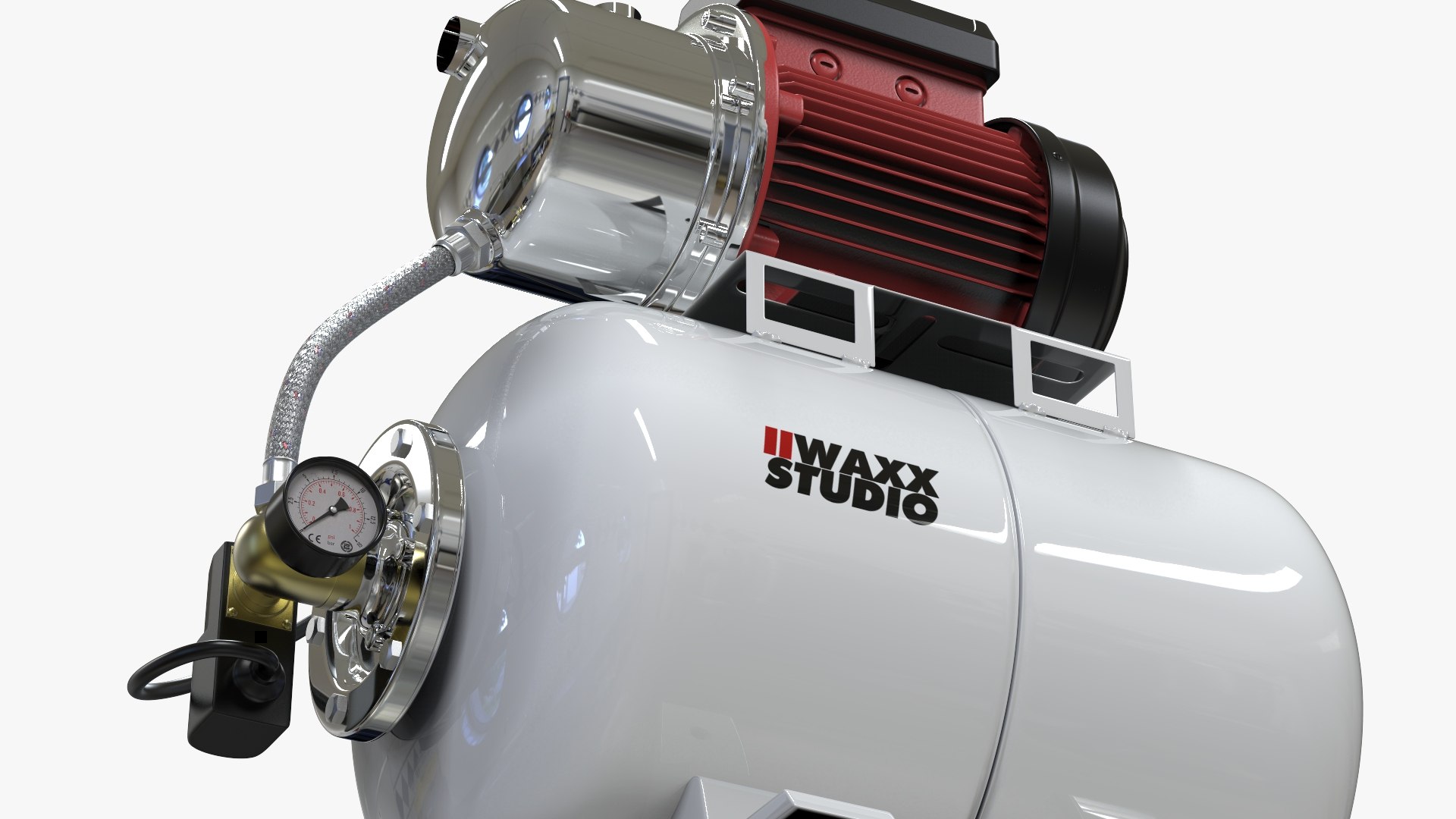 3D Booster Pump - TurboSquid 1872839