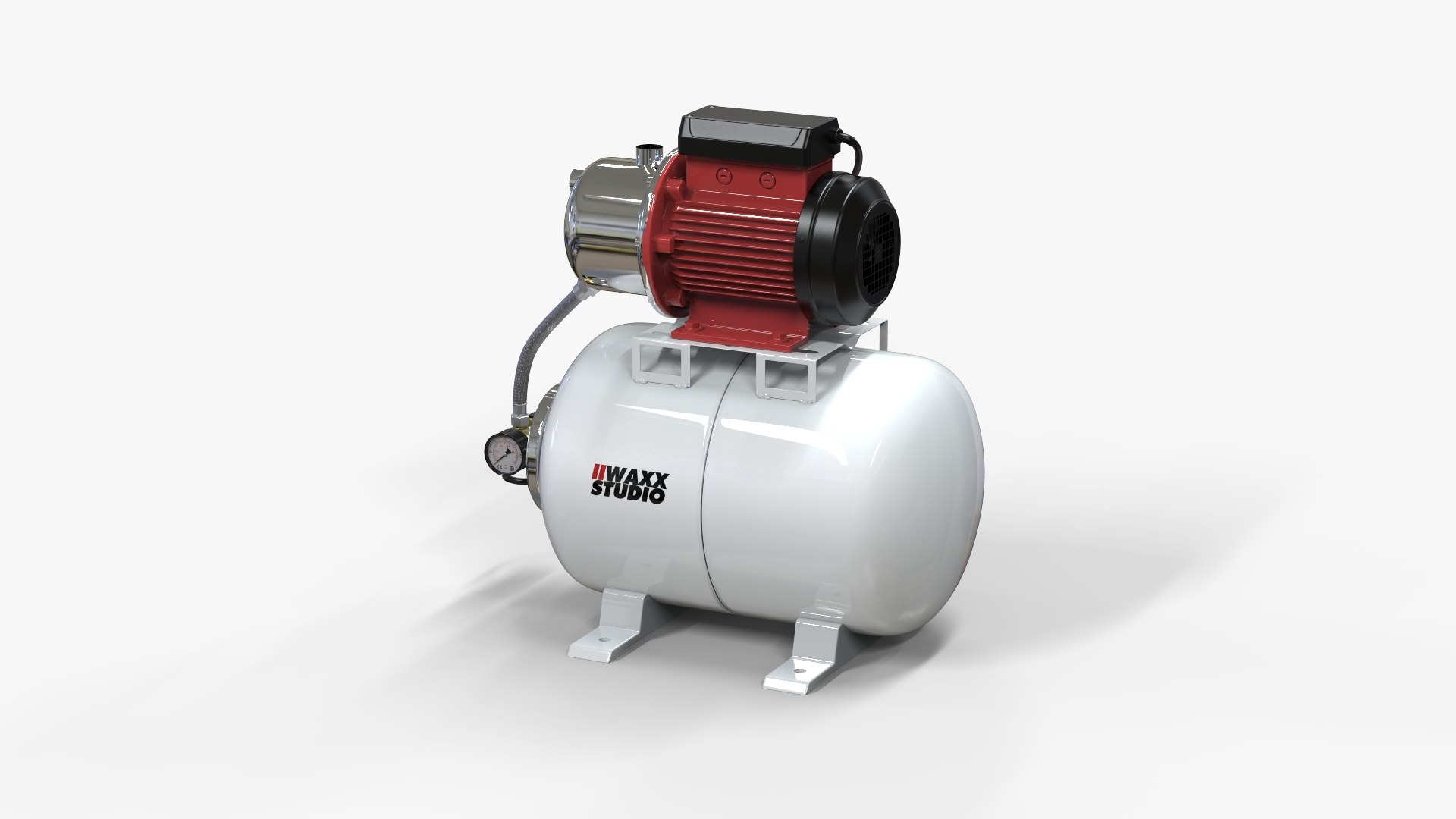 3D Booster Pump - TurboSquid 1872839