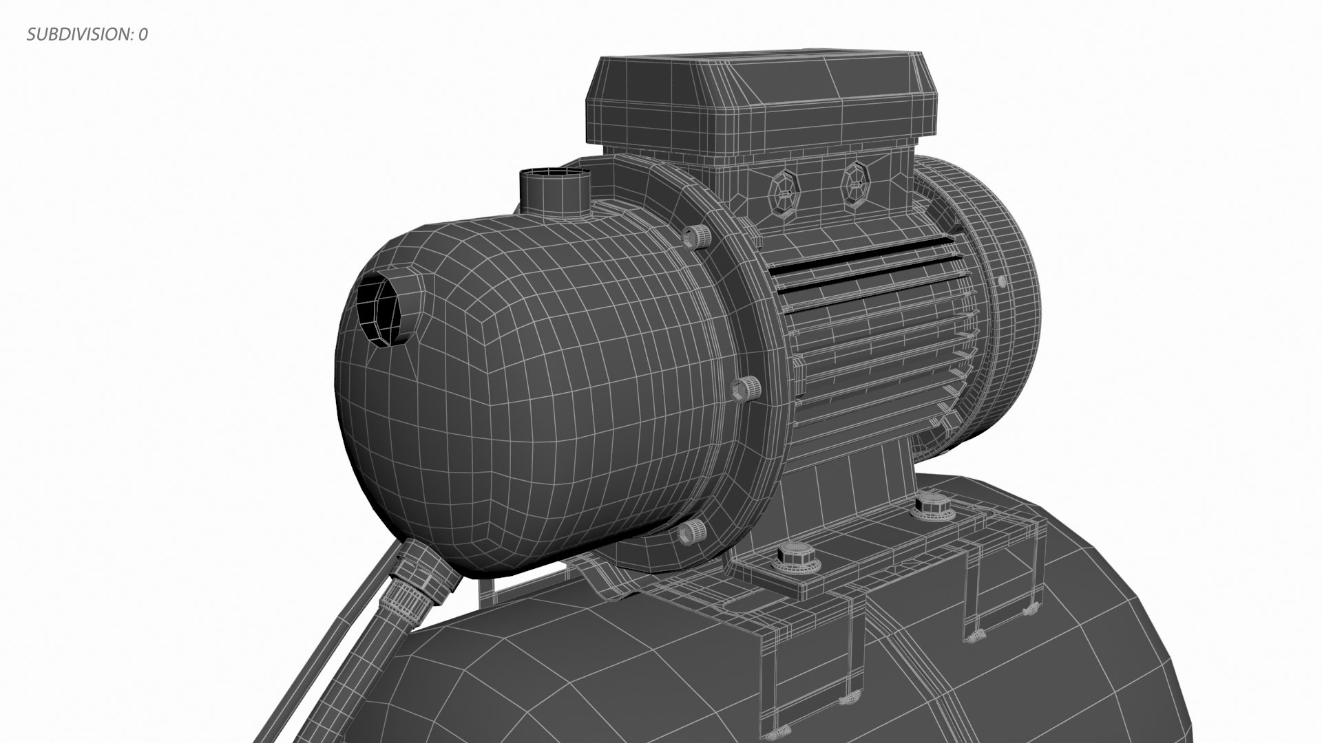 3D Booster Pump - TurboSquid 1872839