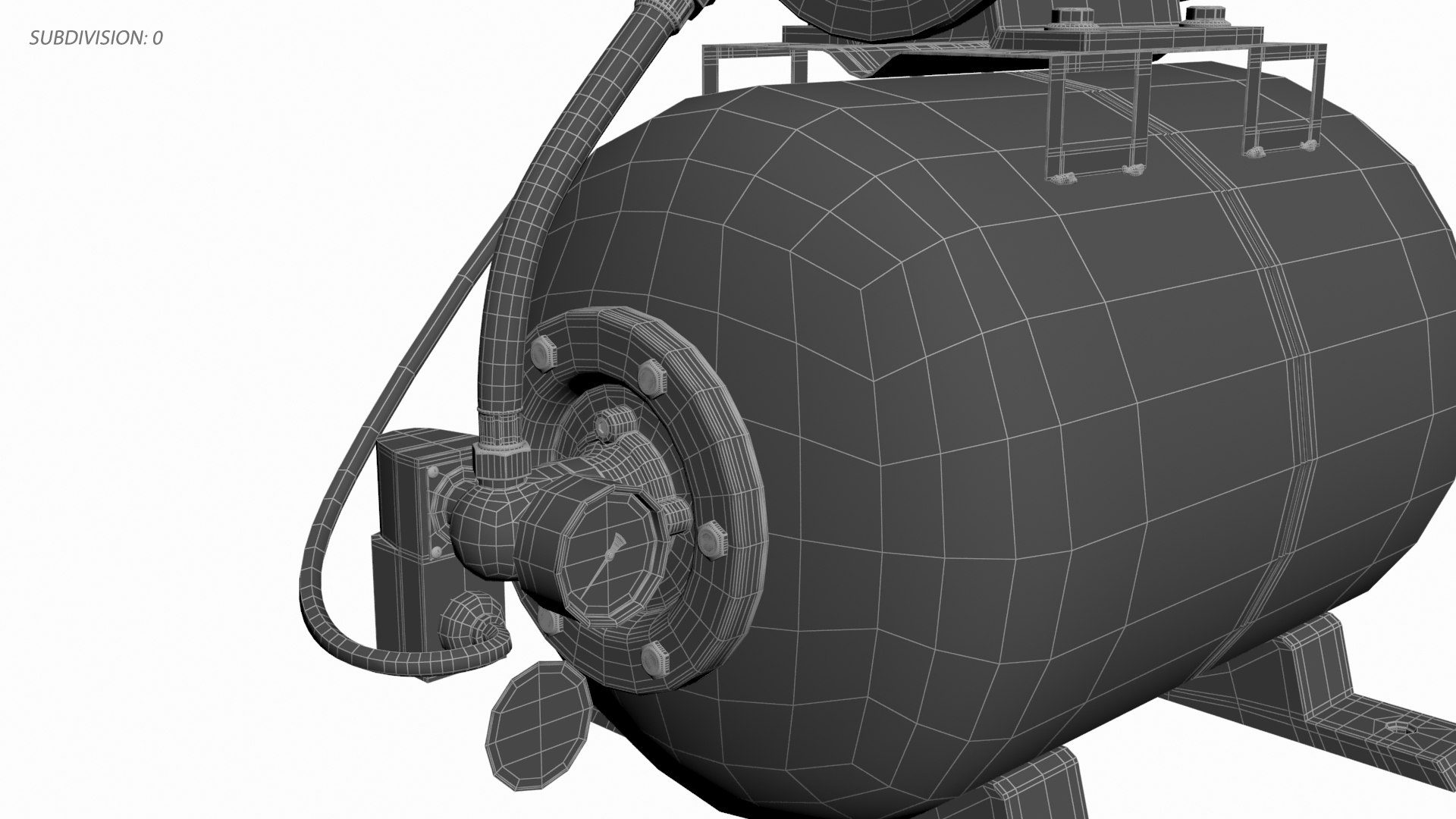 3D Booster Pump - TurboSquid 1872839