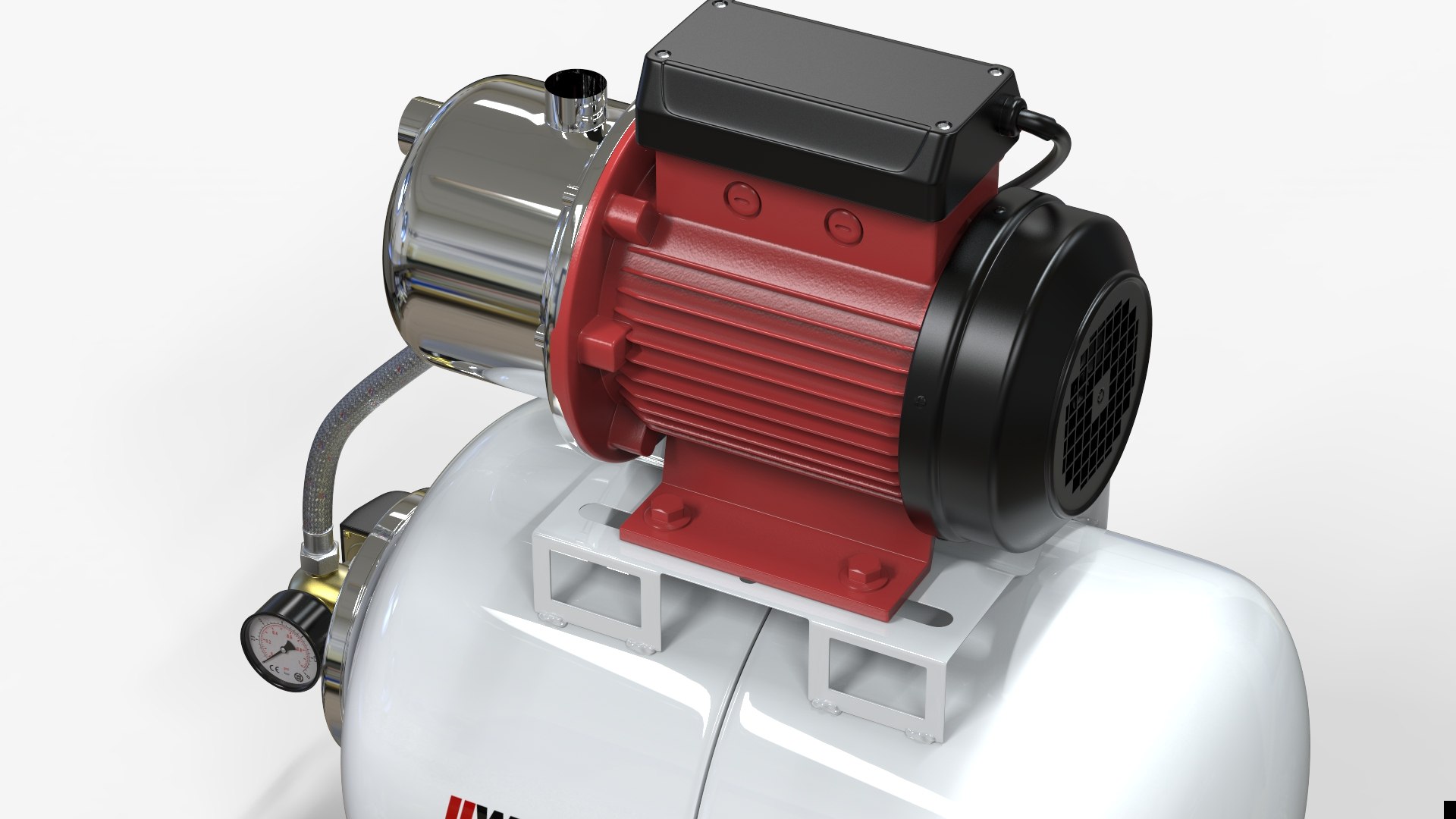 3D Booster Pump - TurboSquid 1872839