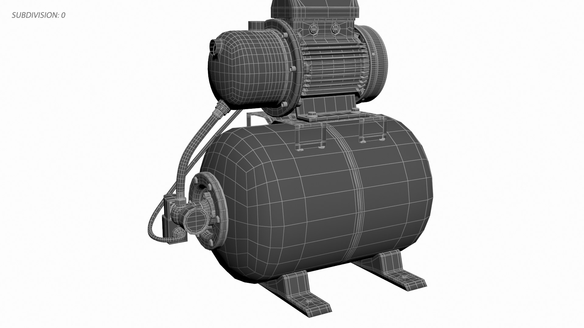 3D Booster Pump - TurboSquid 1872839
