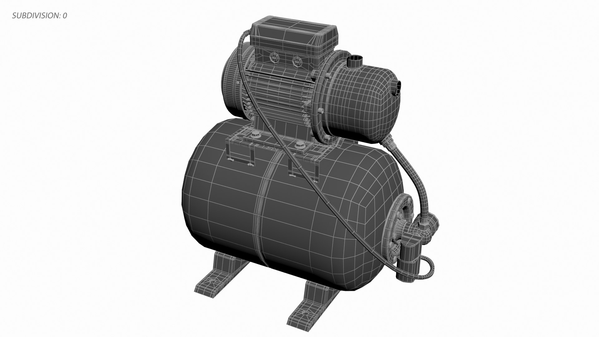 3D Booster Pump - TurboSquid 1872839