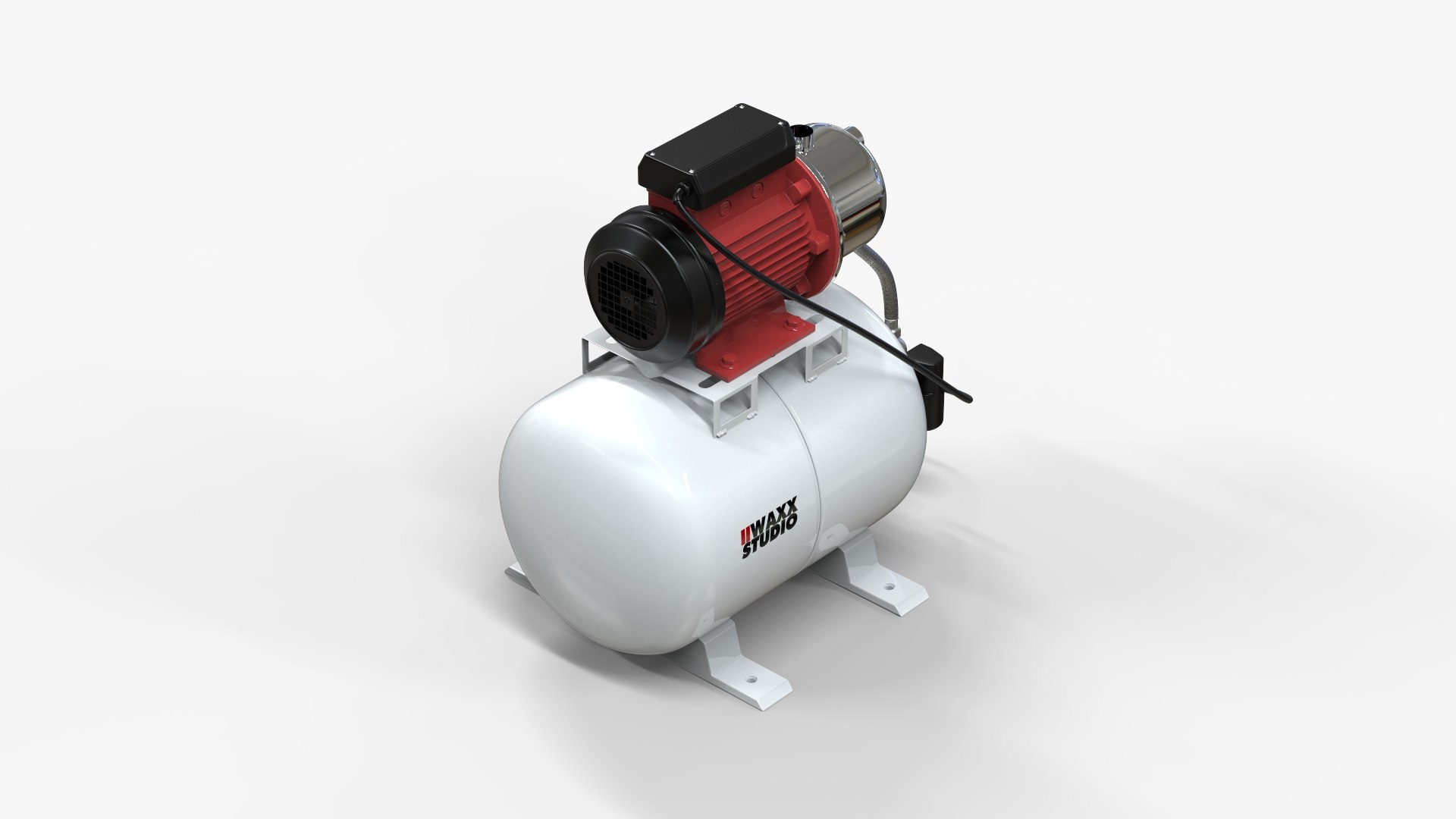 3D Booster Pump - TurboSquid 1872839