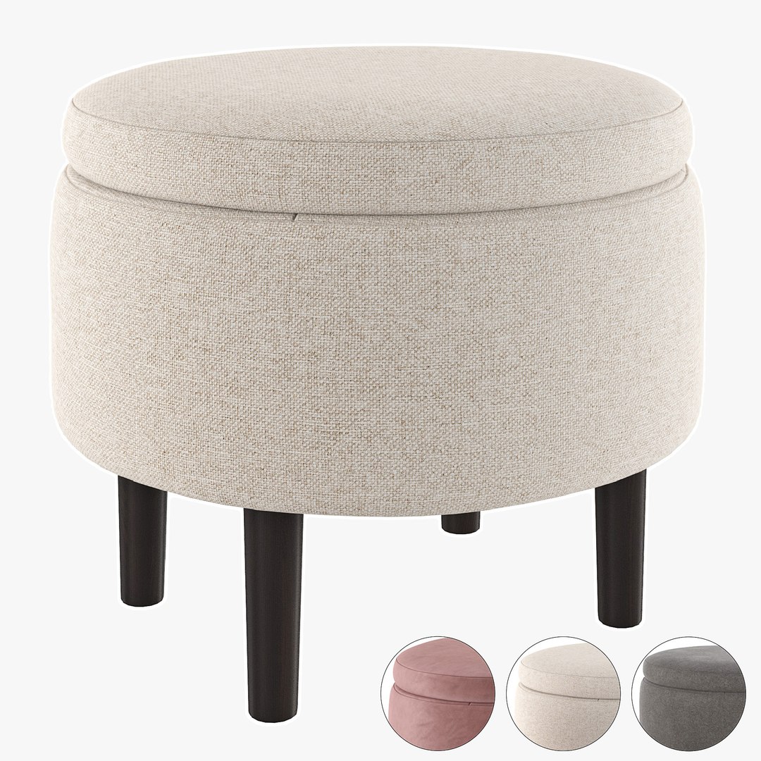 3D model Pouf Clary - TurboSquid 2071049
