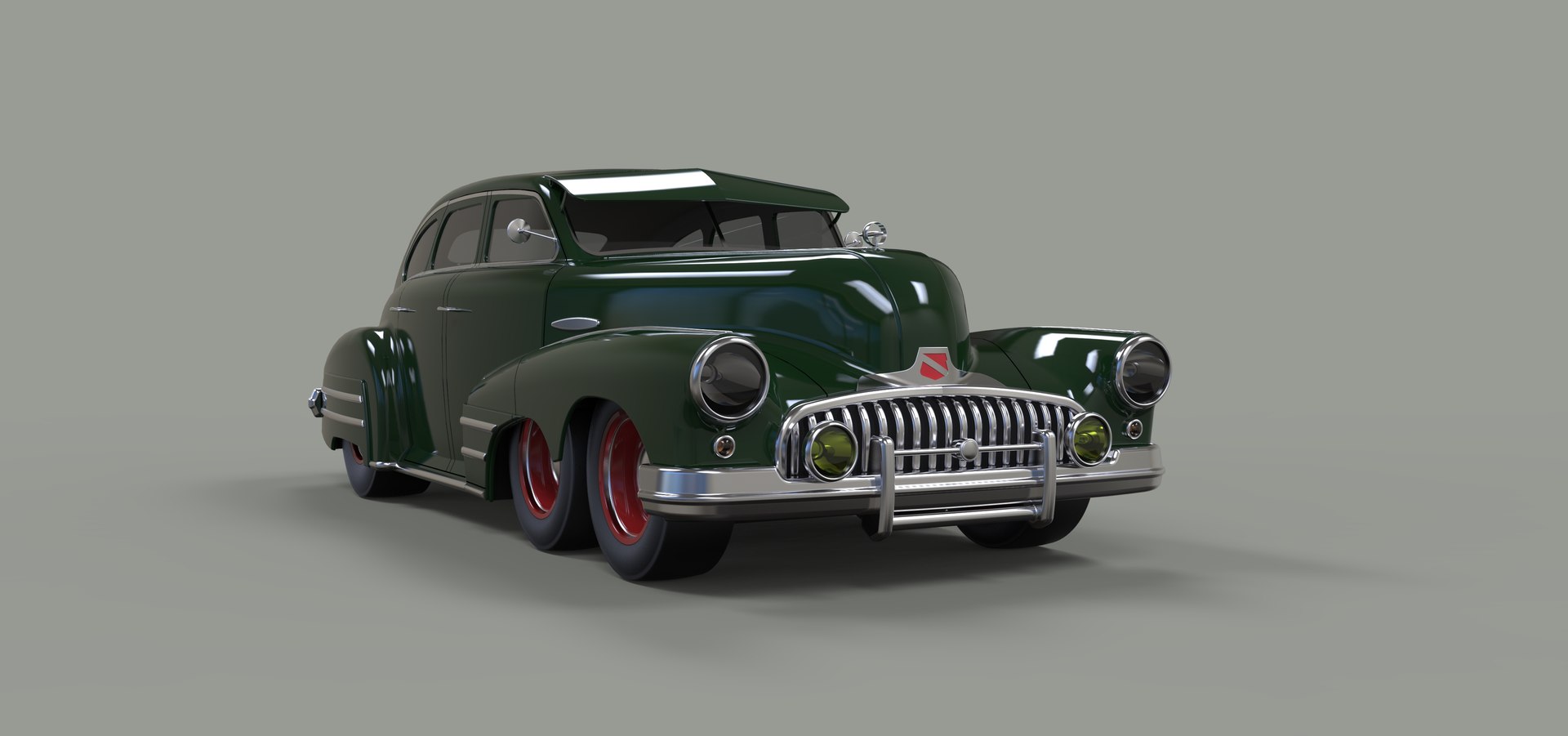 3D model six-wheeled concept - TurboSquid 1635658