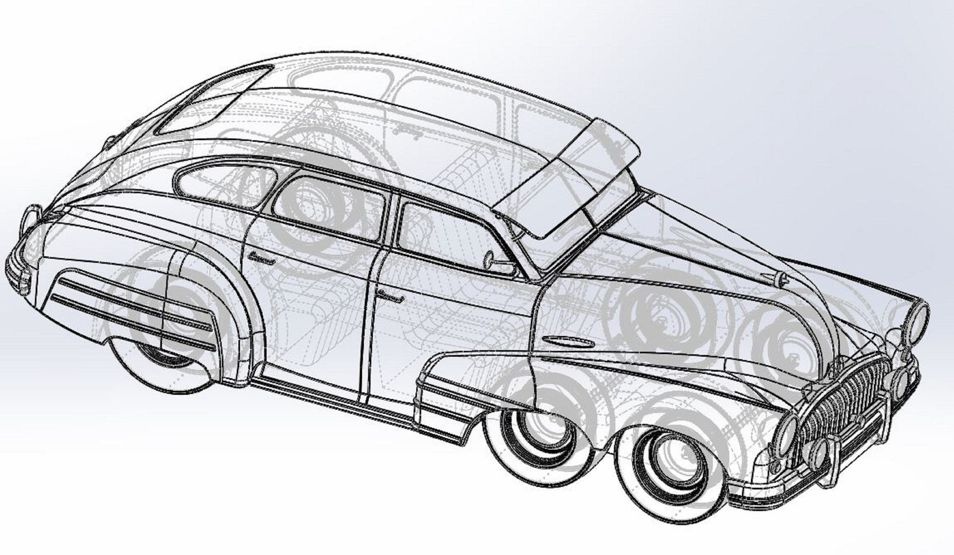 3D model six-wheeled concept - TurboSquid 1635658