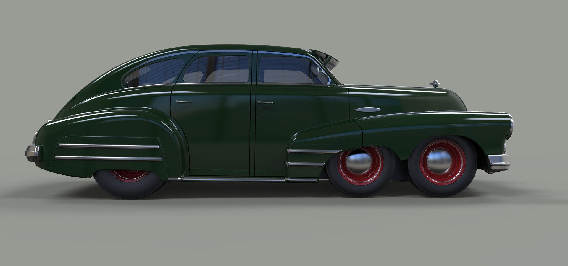 3D model six-wheeled concept - TurboSquid 1635658