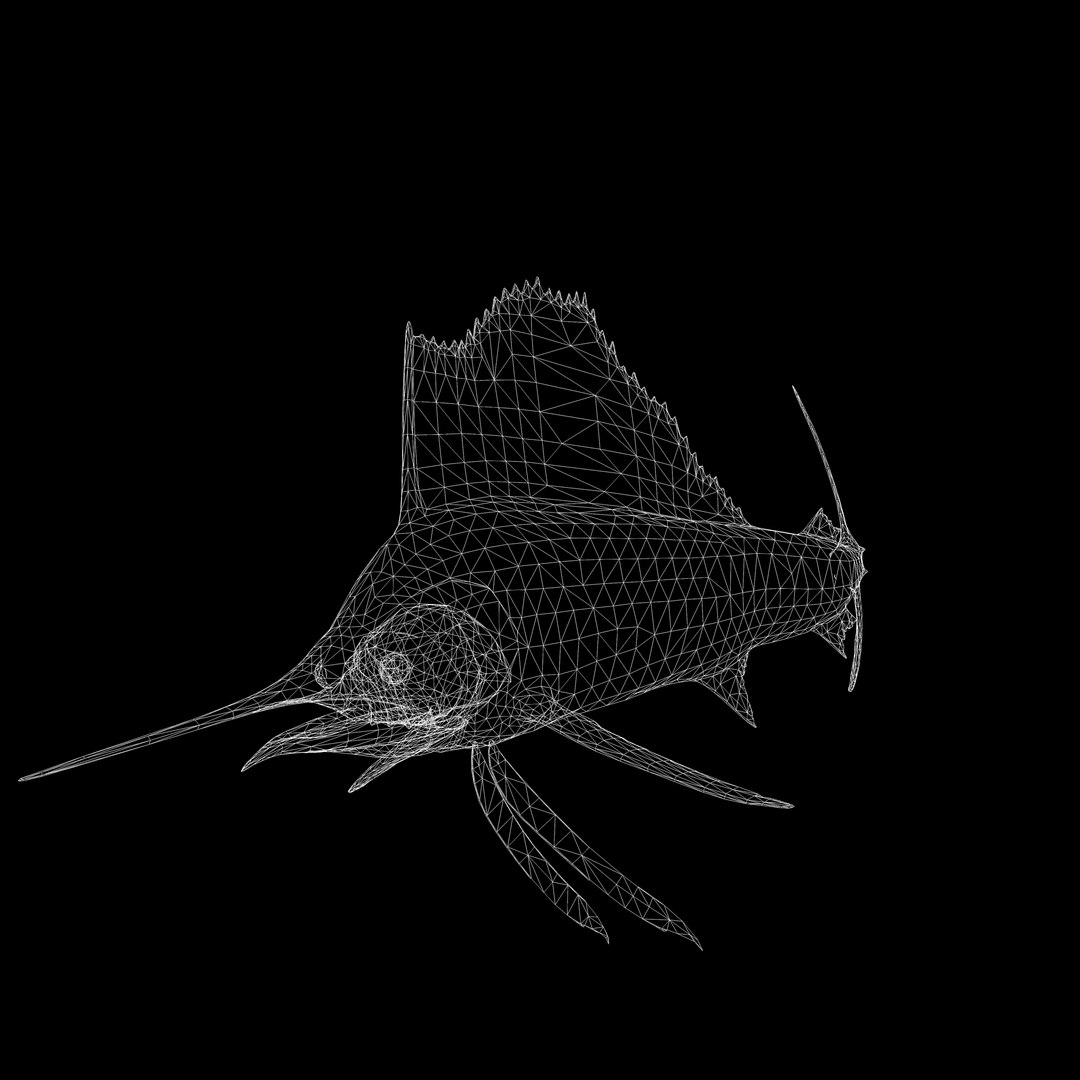 SWORDFISH SEA FISH OCEAN 3D Model - TurboSquid 2216844
