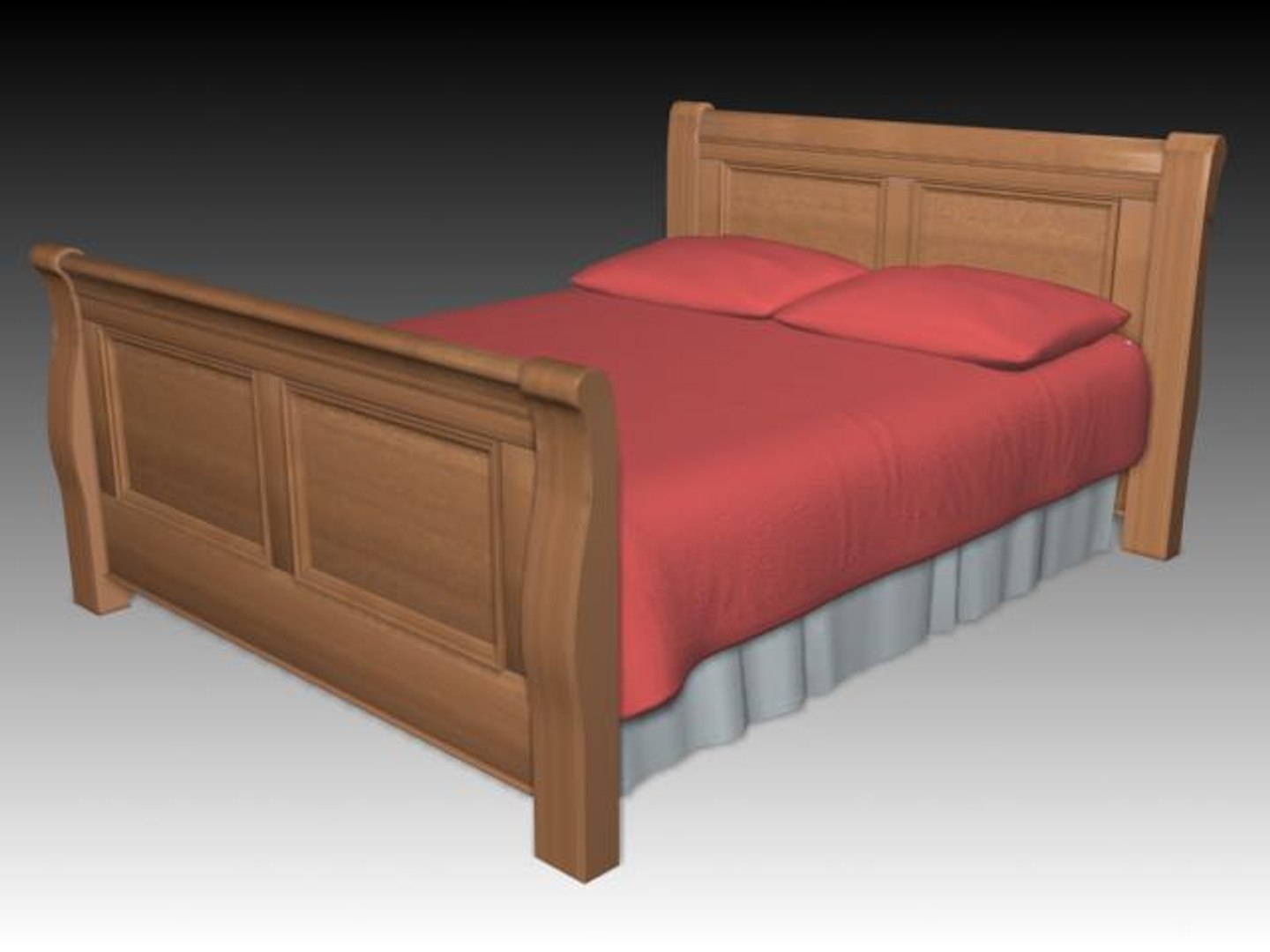 3d max bed