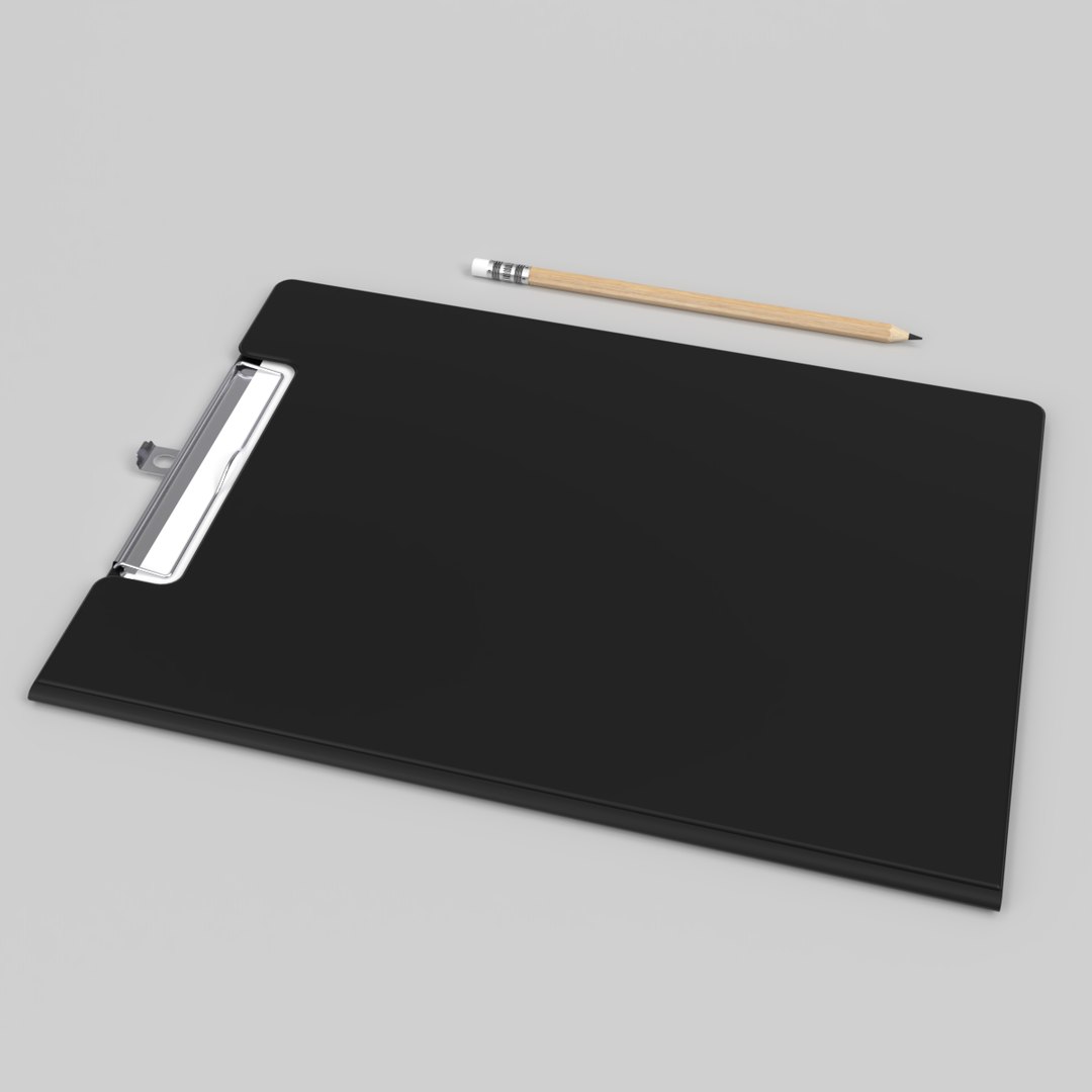 3D Interior Clipboard File Folder - TurboSquid 1280948