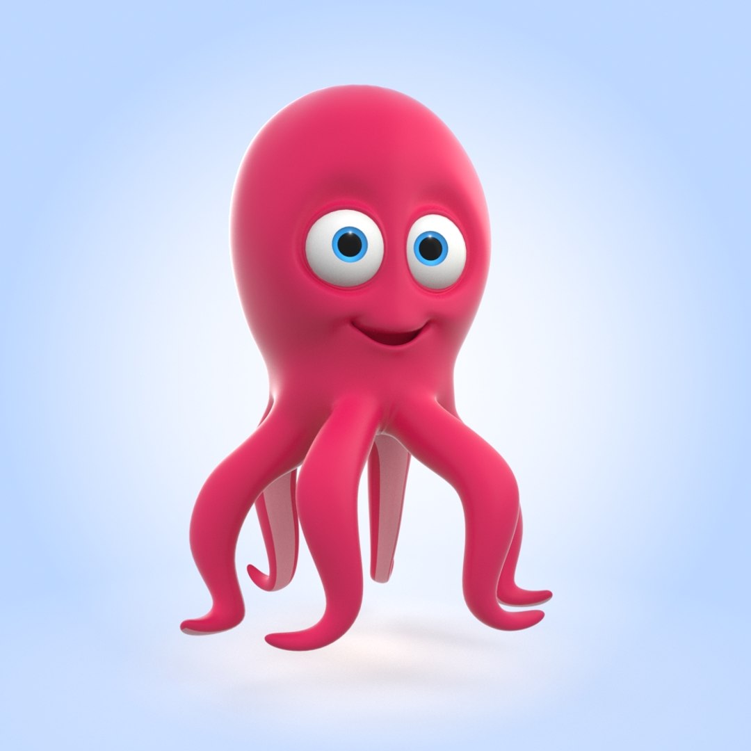 3D Model Octopus - TurboSquid 1810104