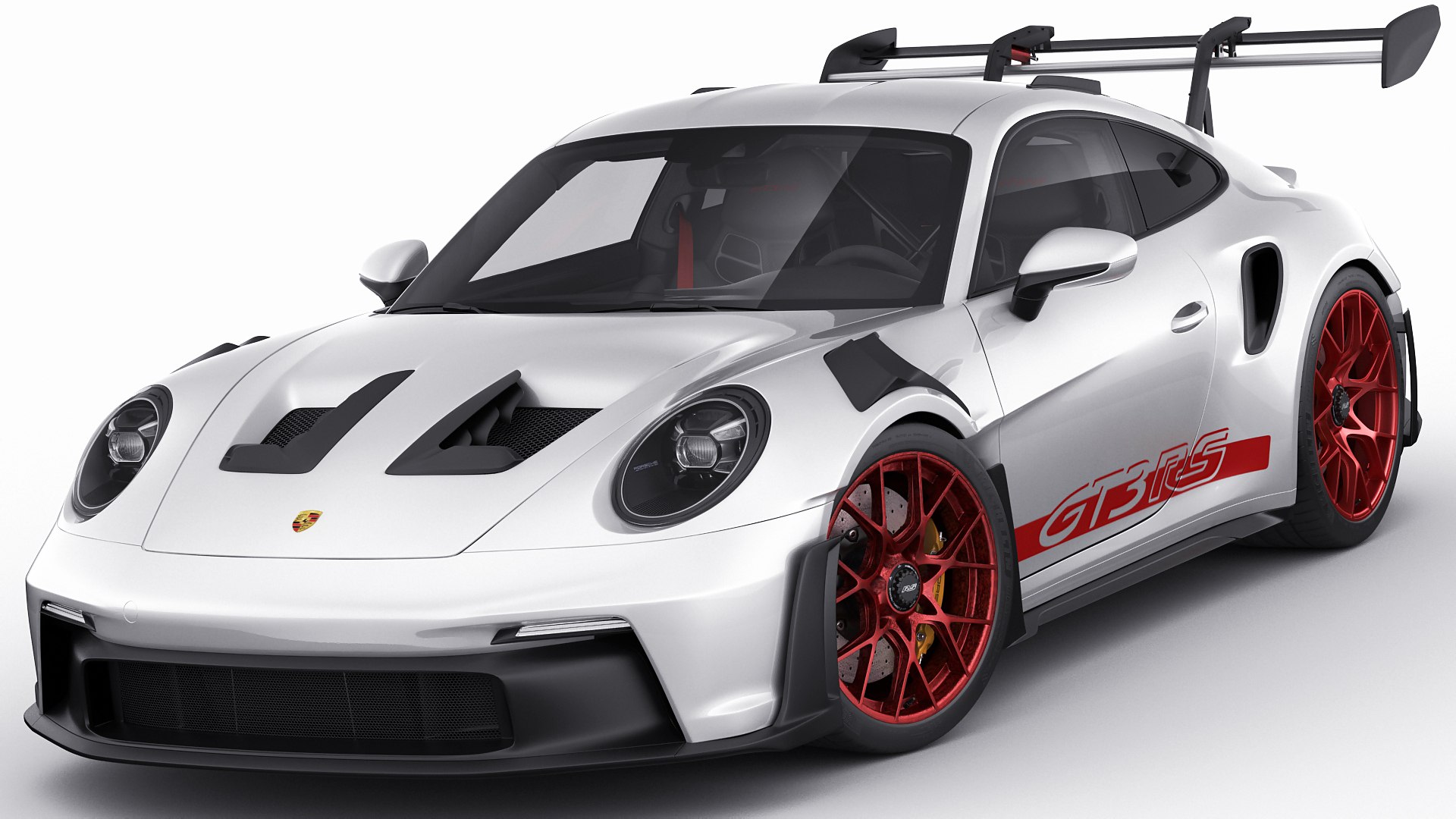 3D Porsche 911 GT3 RS 992 2023 - TurboSquid 1966242