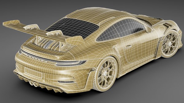 3D Porsche 911 GT3 RS 992 2023 - TurboSquid 1966242