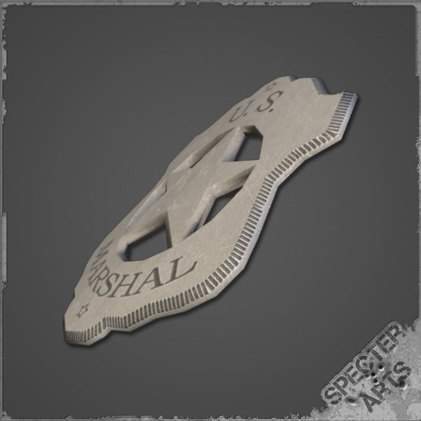 3ds max marshals badge
