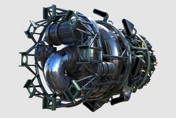 3D engine radial - TurboSquid 1416842