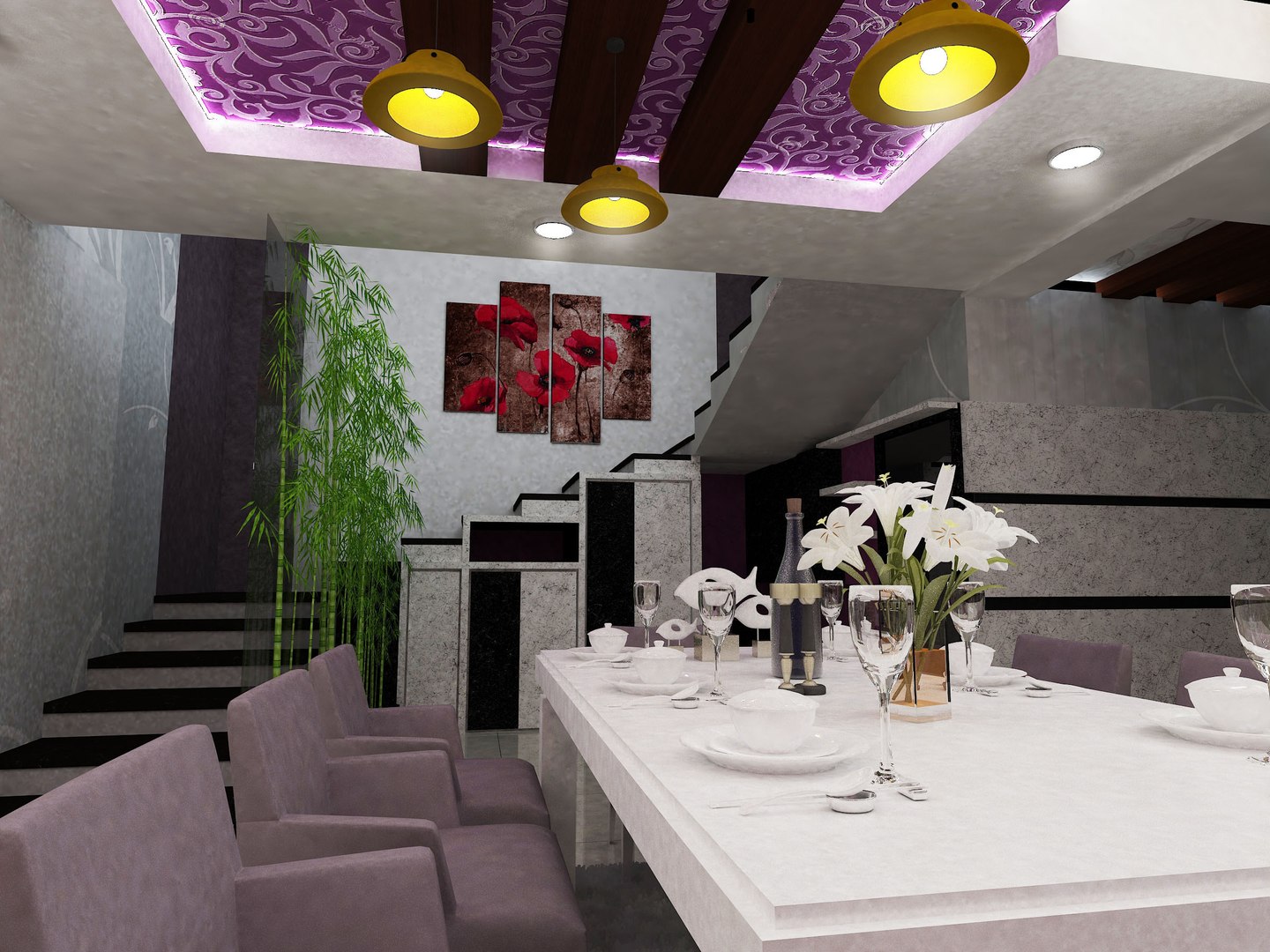 3D Artistic Home Interior Model - TurboSquid 1176515