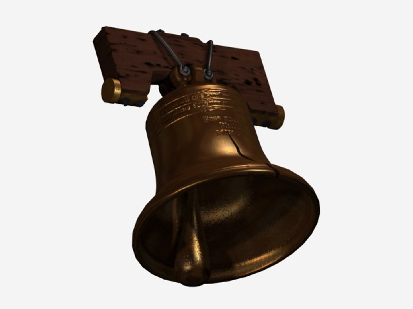 Liberty Bell 3d Model