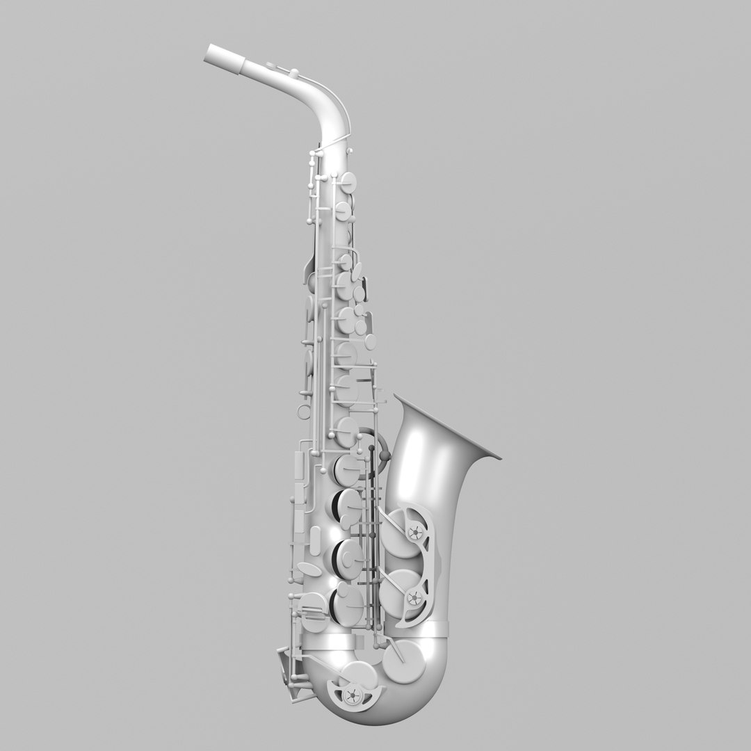 3D Sax Saxophone Model - TurboSquid 1451853
