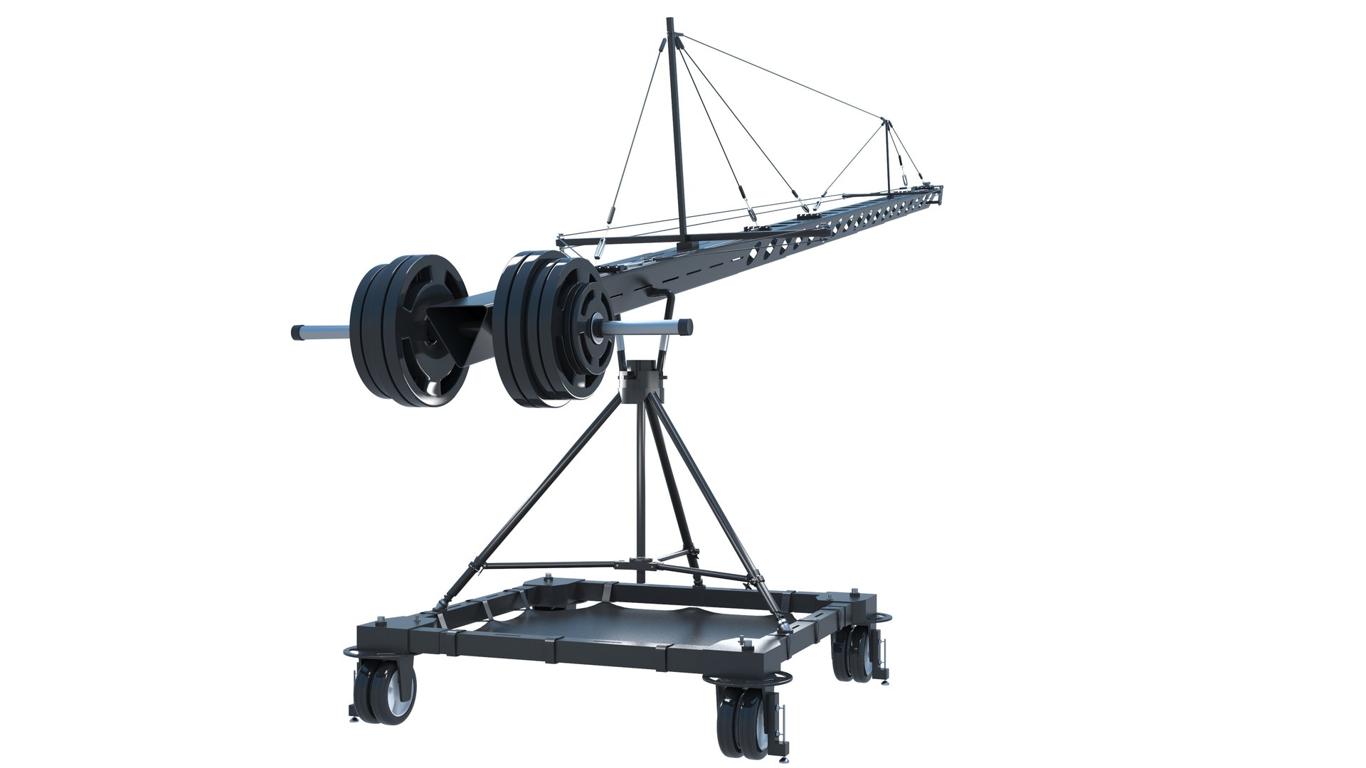 Camera Crane 3D Model - TurboSquid 1894896