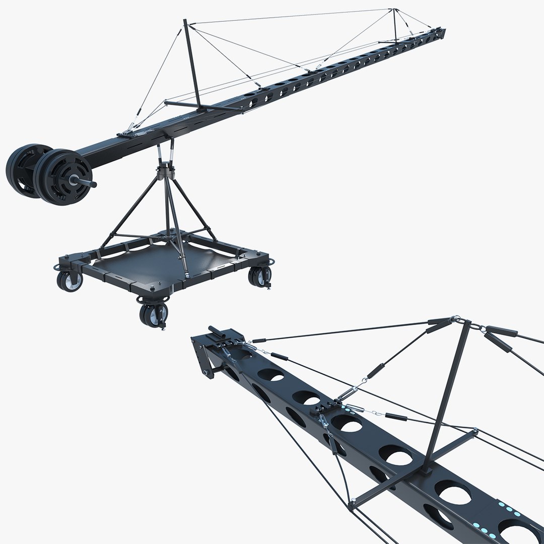 Camera Crane 3D model - TurboSquid 1894896