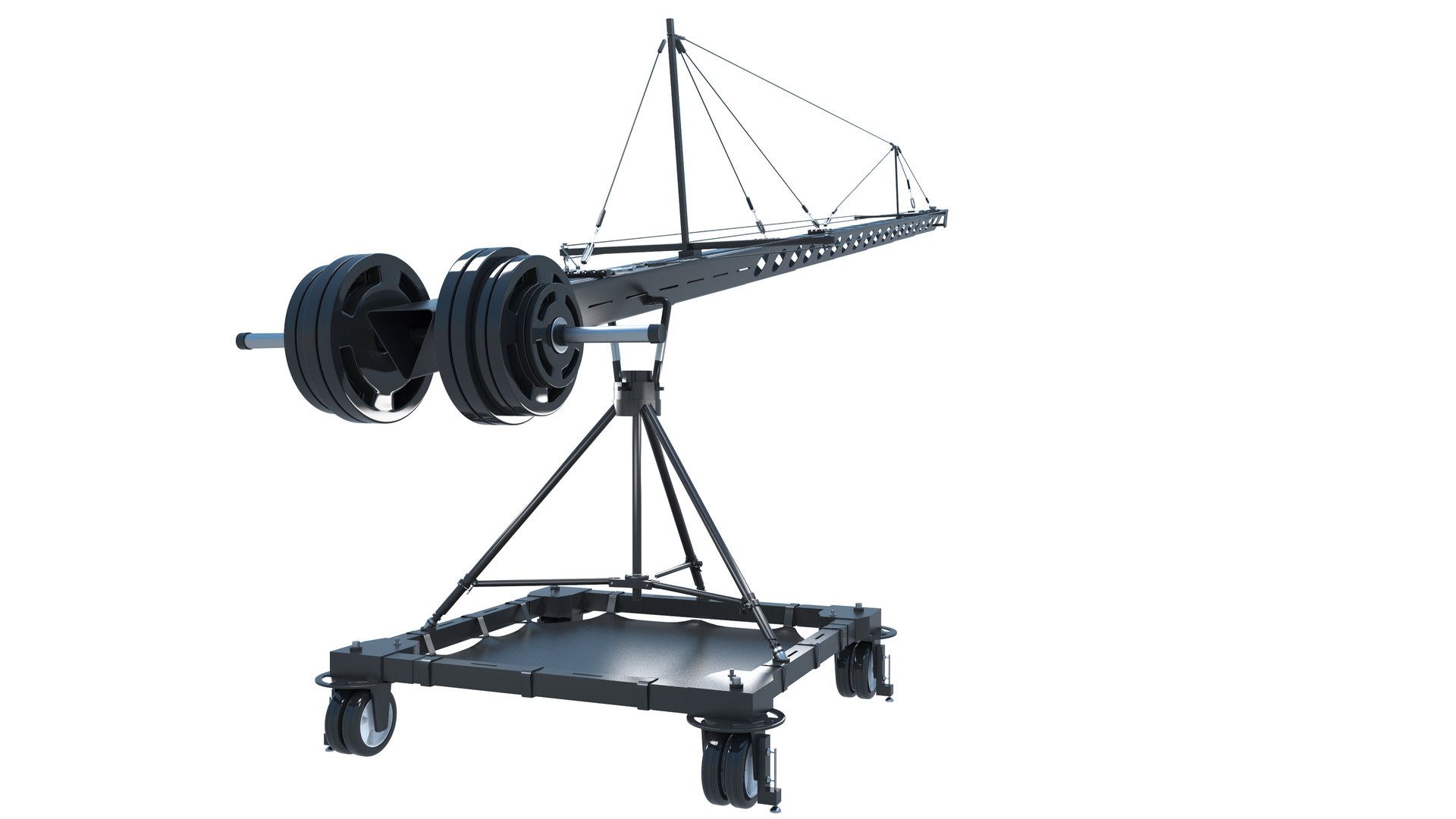 Camera Crane 3D Model - TurboSquid 1894896