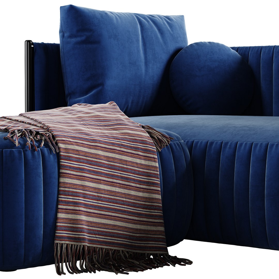 3D Saba Italia Metis Sofa Set 2 Model - TurboSquid 2160416
