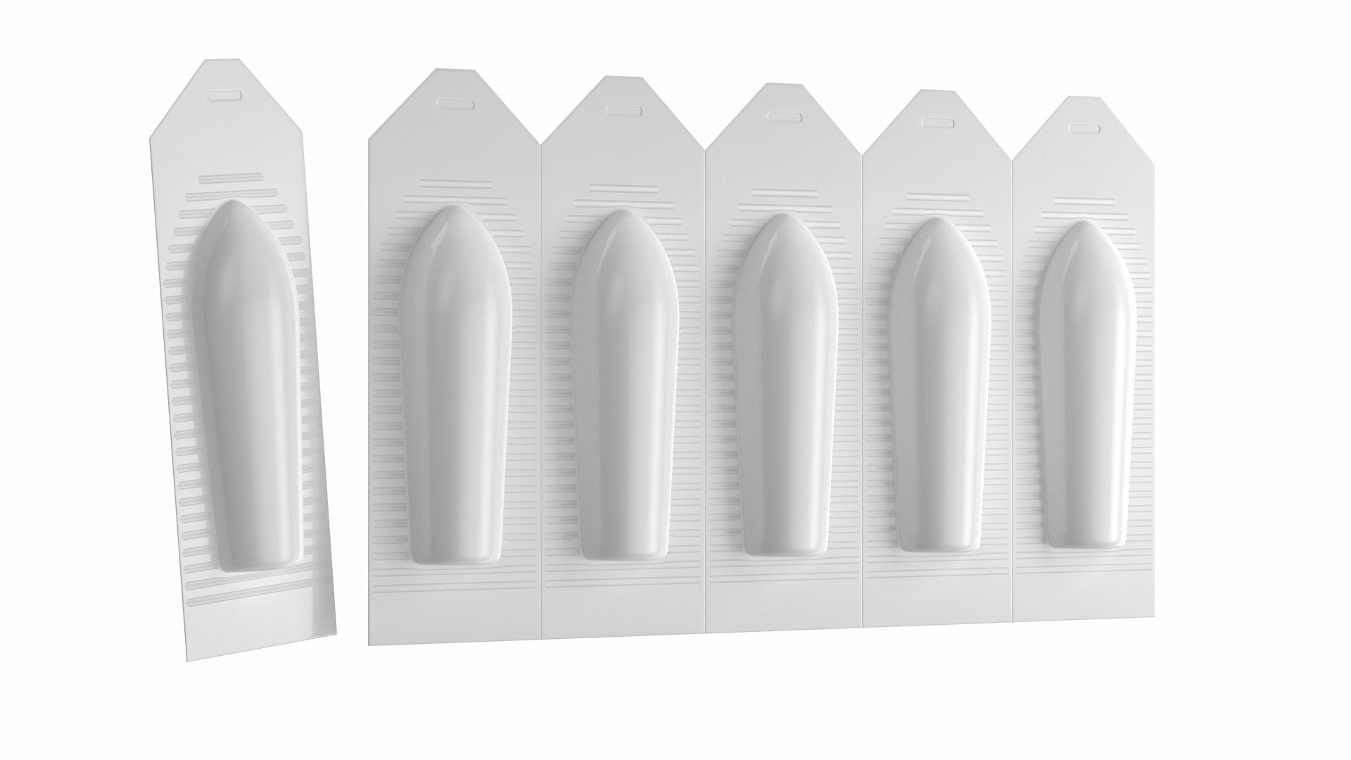 Medical Suppository Set 3D - TurboSquid 2168270