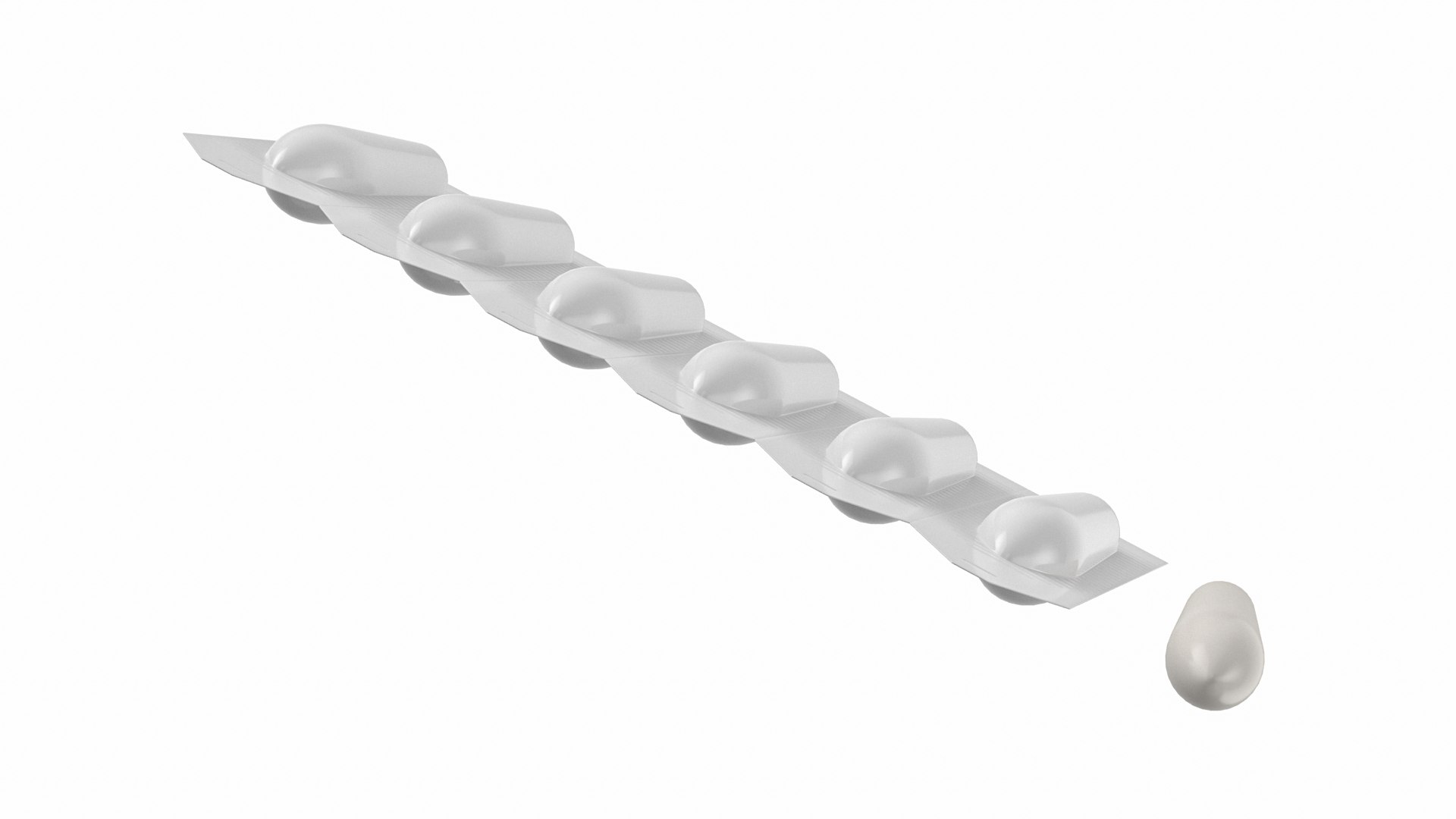 Medical Suppository Set 3D - TurboSquid 2168270