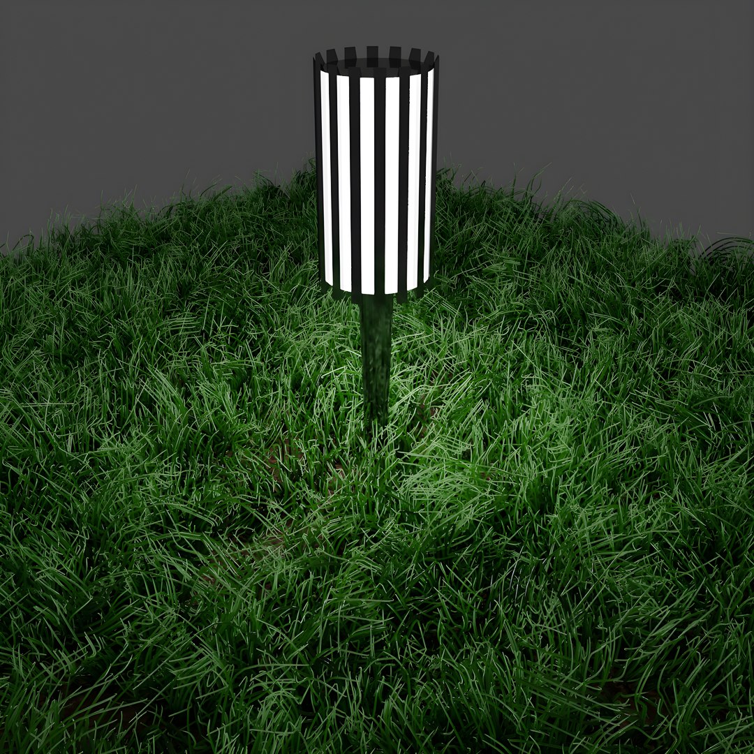 3D Model Outdoor Light - TurboSquid 2043470