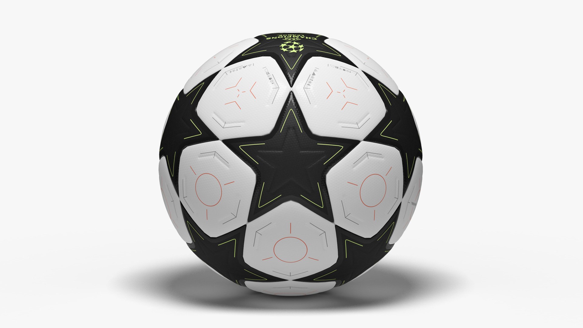 Champions League UCL Pro 25 Phase Ball 3D Model - TurboSquid 2298248