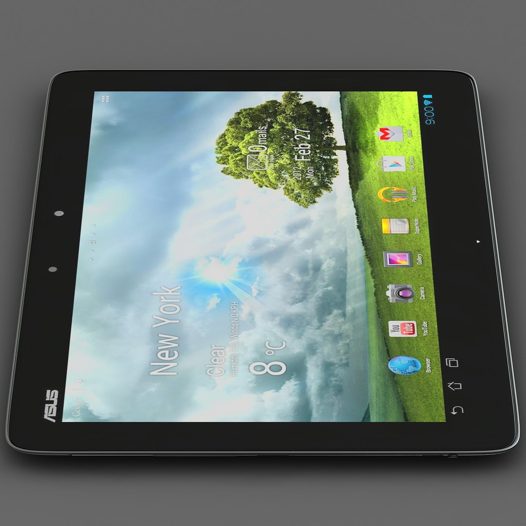3d Asus Tf700t-b1-gr Tablet Model