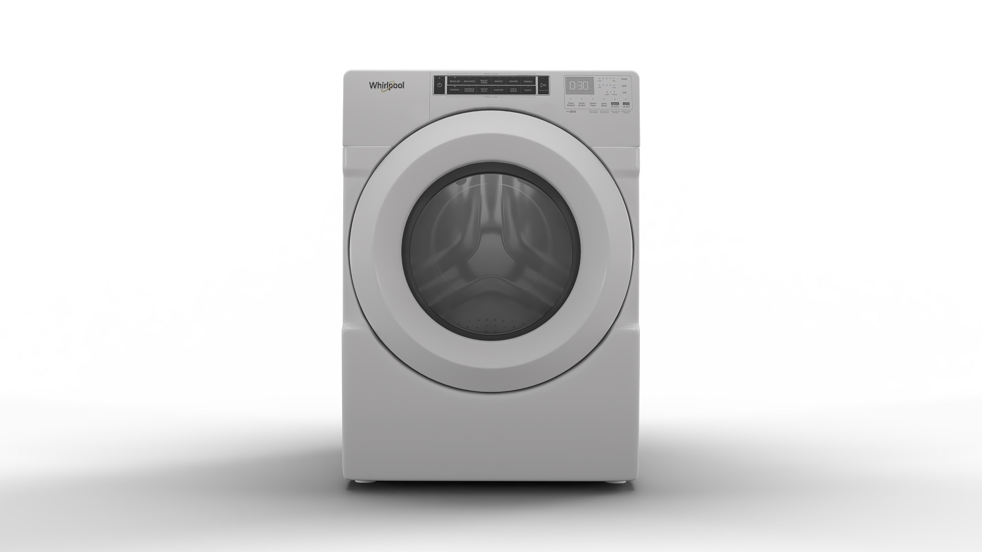 3D Model Whirlpool Washer WFW560CHW - TurboSquid 2282926