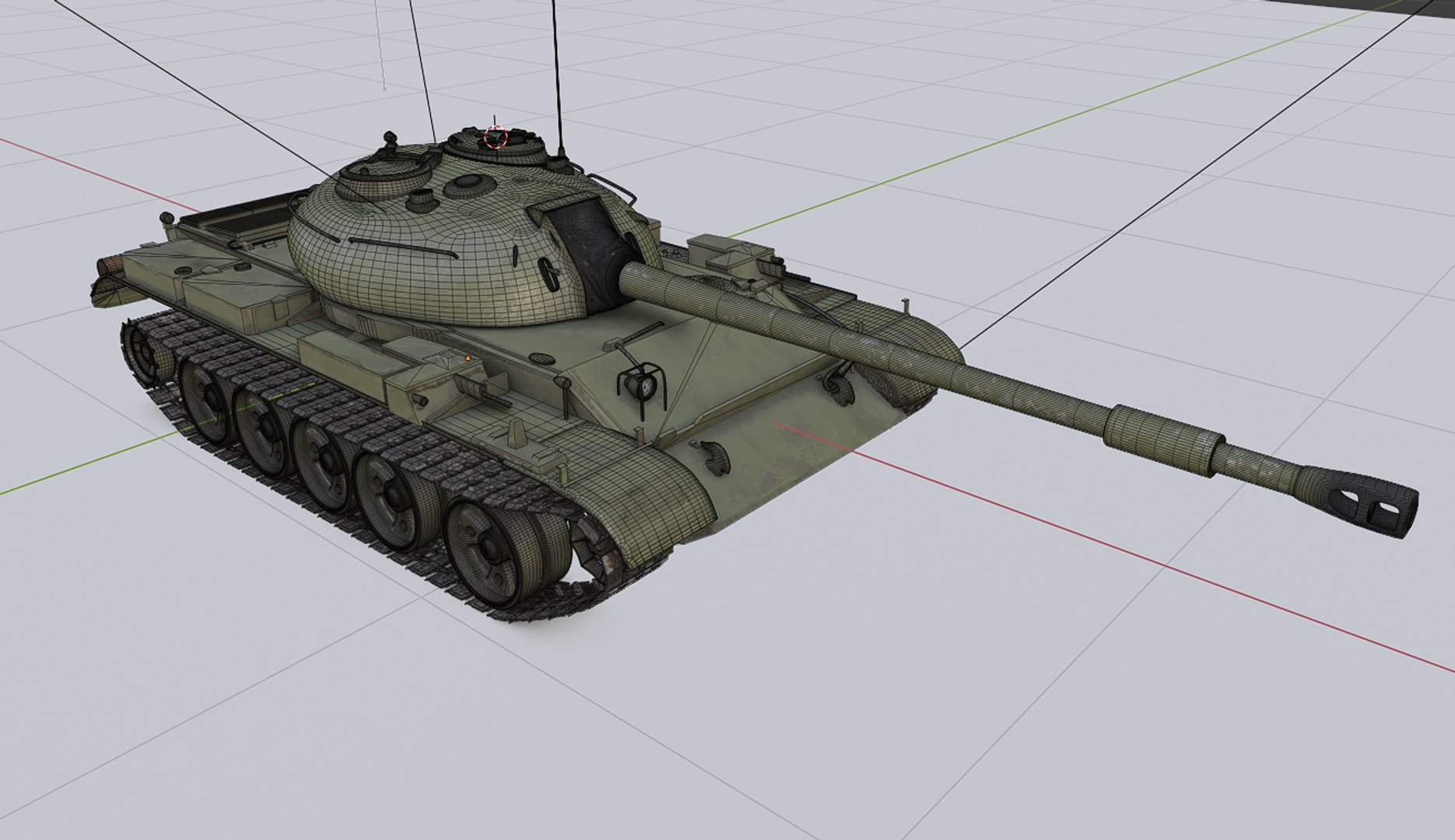 T-54 3D Model - TurboSquid 1563958