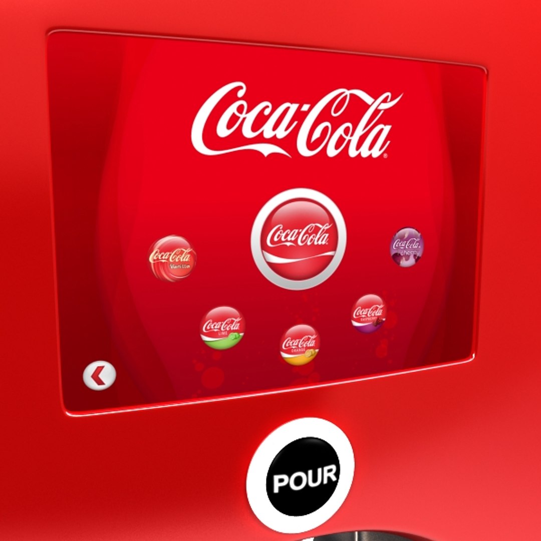 Coca-cola Freestyle Machine 3d 3ds